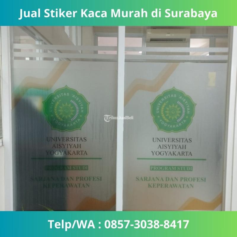 Stiker Kaca Kualitas Terbaik dan Harga Murah di Surabaya - Tribun JualBeli