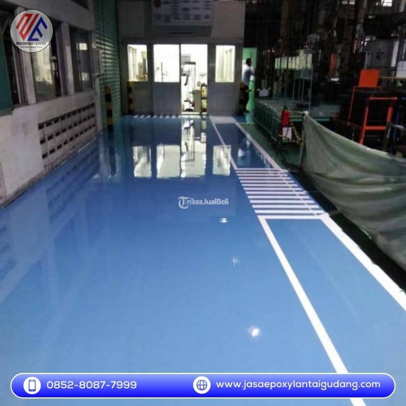 Pemasangan Epoxy Lantai untuk Showroom Mobil di Bandung Kota - Tribun ...