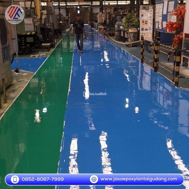 Pemasangan Epoxy Lantai untuk Showroom Mobil di Bandung Kota - Tribun ...