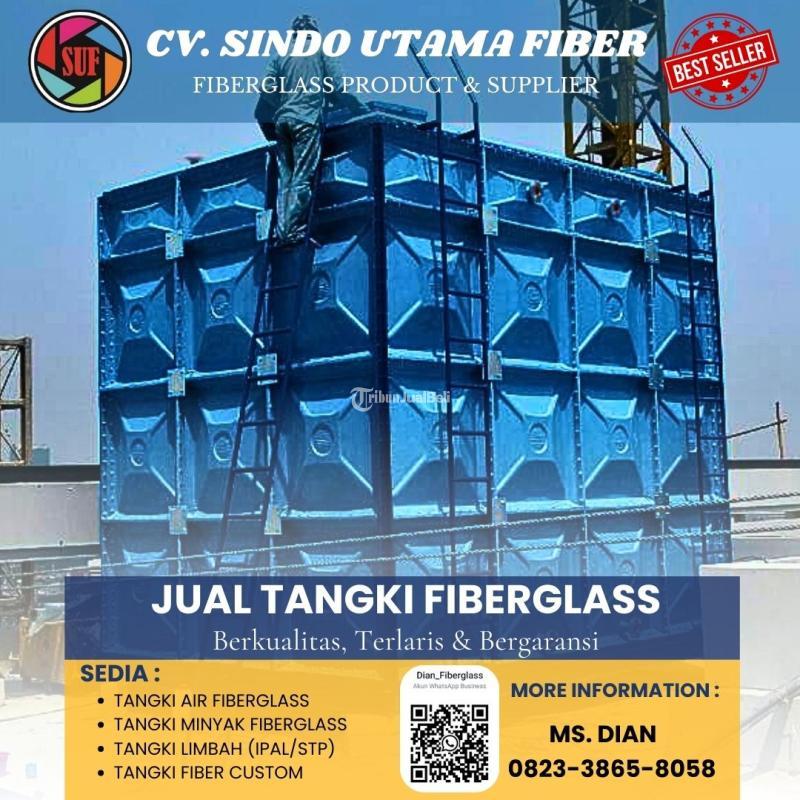 Roof Tank Panel FRP Fiberglass 15000 Liter di Mojokerto - Tribun JualBeli