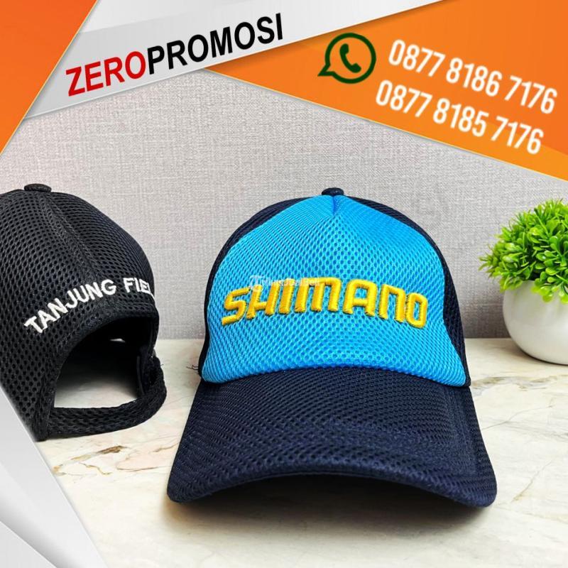 Cetak Logo Topi Bahan Double Mes Jala Tucker Hat di Tangerang - Tribun ...