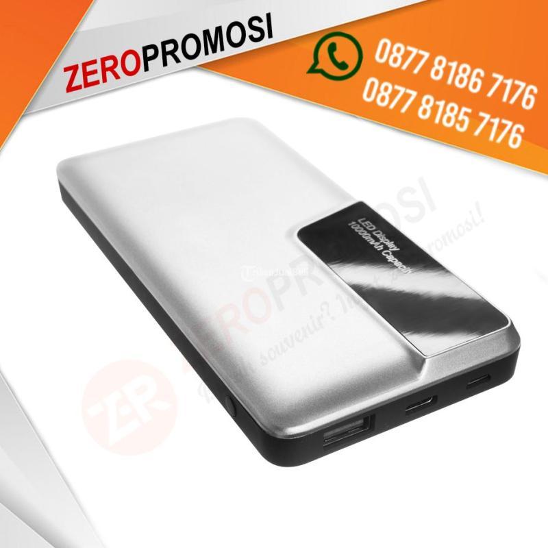 Souvenir Powerbank Custom Murah P100PL30 Power Bank Original 10000 mAh di Tangerang - Tribun ...