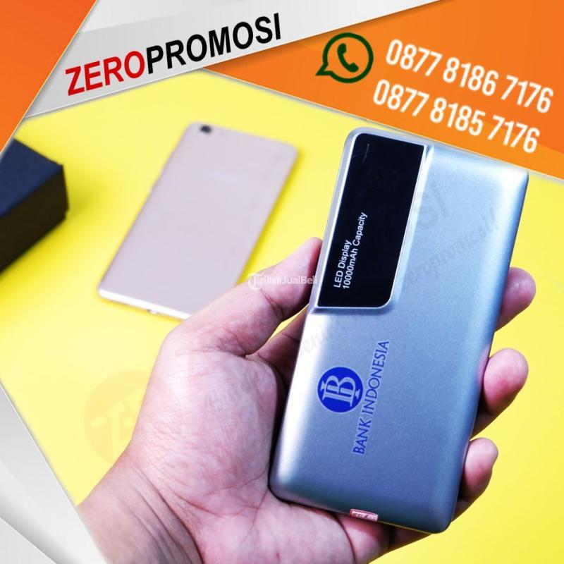 Souvenir Powerbank Custom Murah P100PL30 Power Bank Original 10000 mAh di Tangerang - Tribun ...