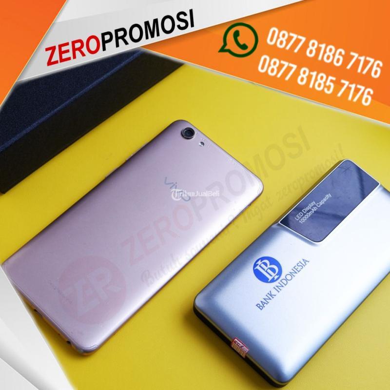 Souvenir Powerbank Custom Murah P100PL30 Power Bank Original 10000 mAh di Tangerang - Tribun ...