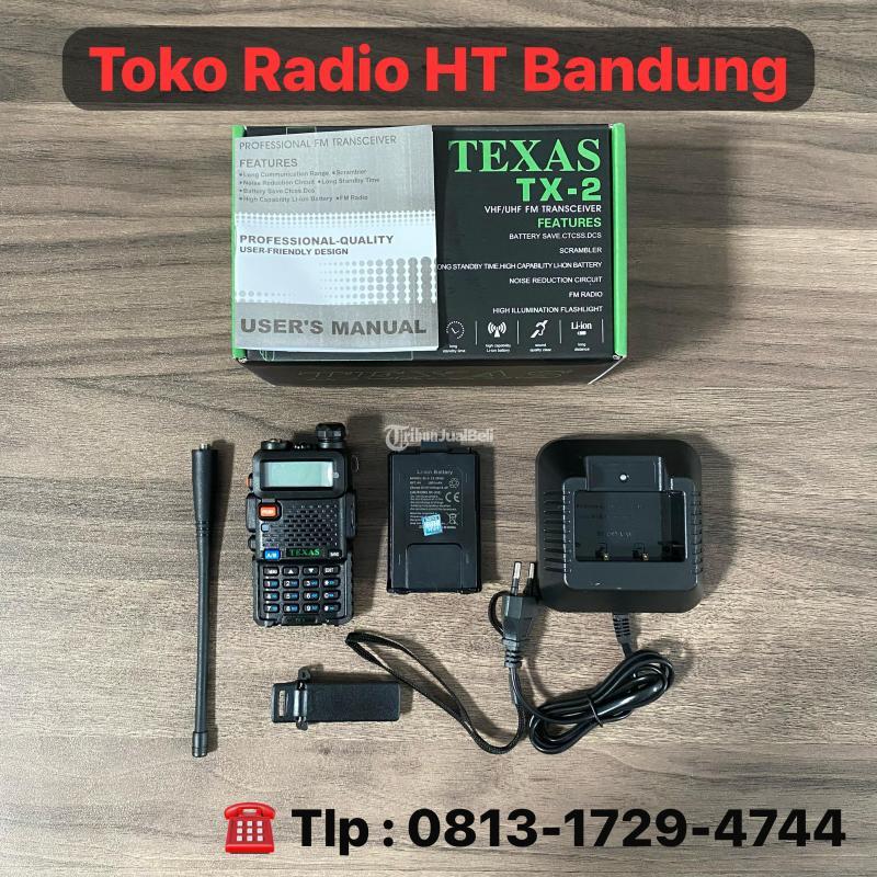 HT Texas TXdi2 Power 5W di Bandung Kota - Tribun JualBeli