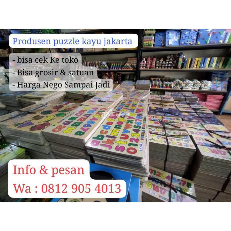 Pabrik Harga Alat Peraga Puzzle Edukasi Kayu Anak Murah di Jakarta ...