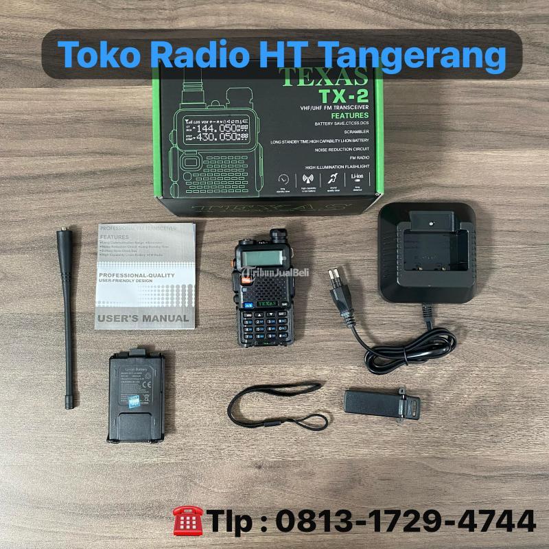 Jual HT Texas TXdi2, Kondisi Baru di Tangerang - Tribun JualBeli