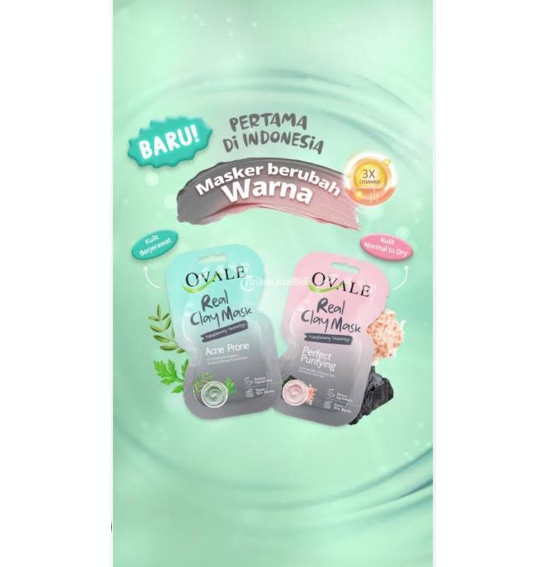 Distributor Ovale Real Clay Mask di Jombang - Tribun JualBeli