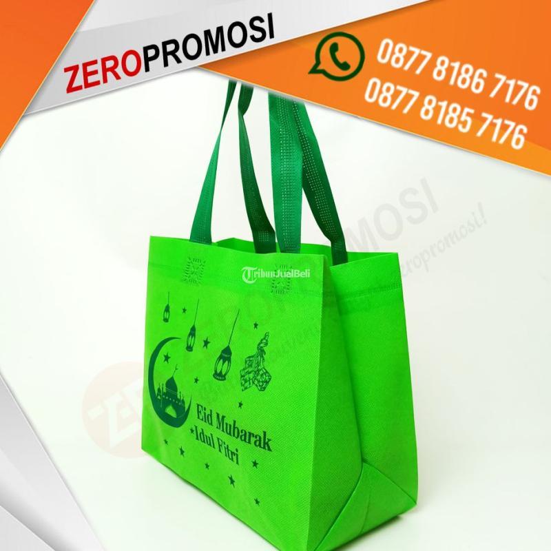 Jasa Pembuatan Tas Spunbond, Tema Idul Fitri, Model Box di Tangerang ...