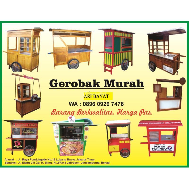 Produsen Gerobak Dimsum Bahan Kayu di Jakarta Barat - Tribun JualBeli