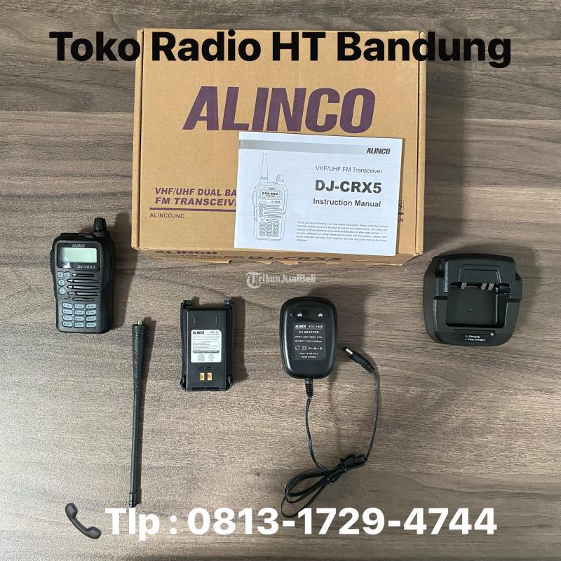 Walkie Talkie Alinco DJdiCRX5 di Bandung Kota - Tribun JualBeli