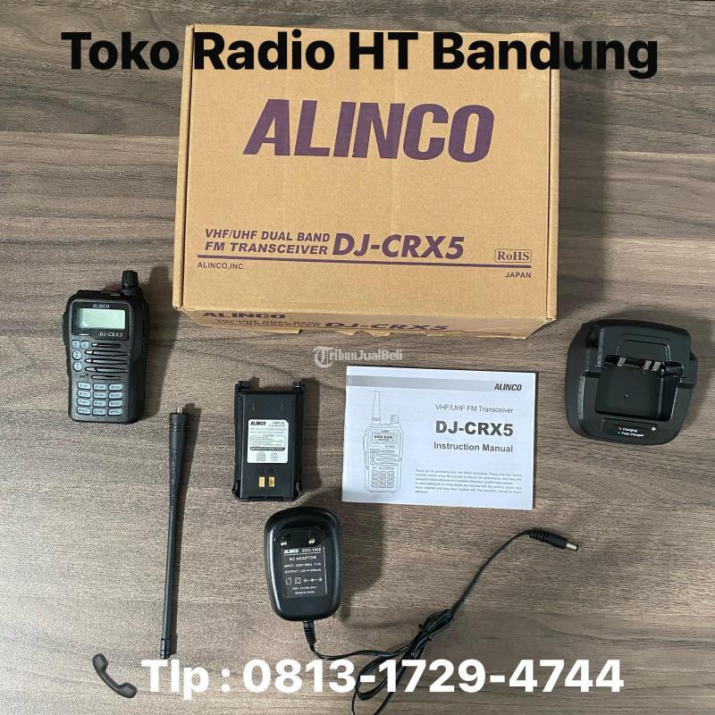 Walkie Talkie Alinco DJdiCRX5 di Bandung Kota - Tribun JualBeli