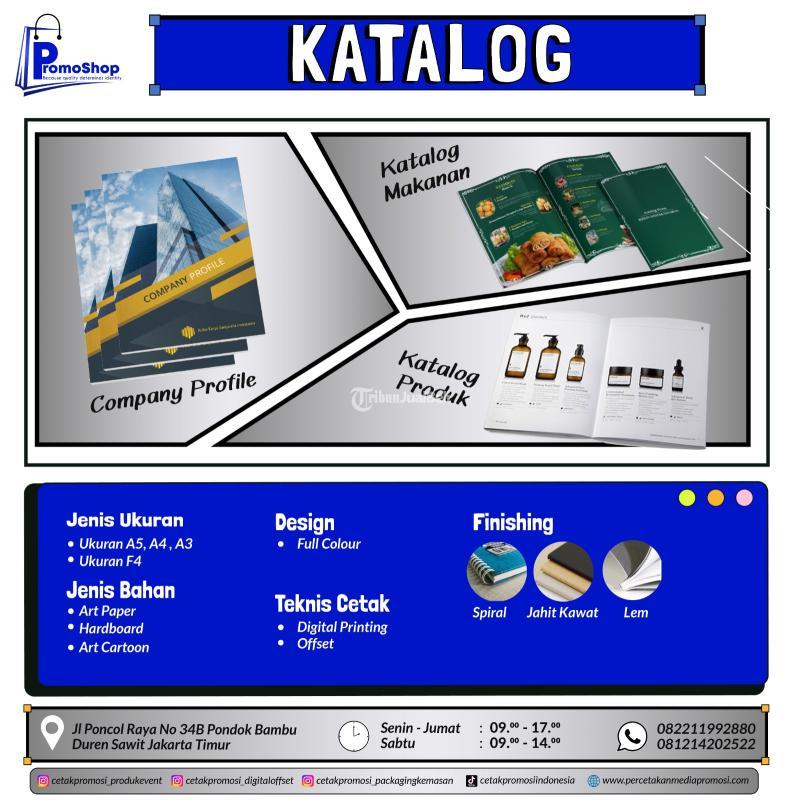 Jasa Cetak Katalog Company Profile, Custom Buat Catalogue Profile ...