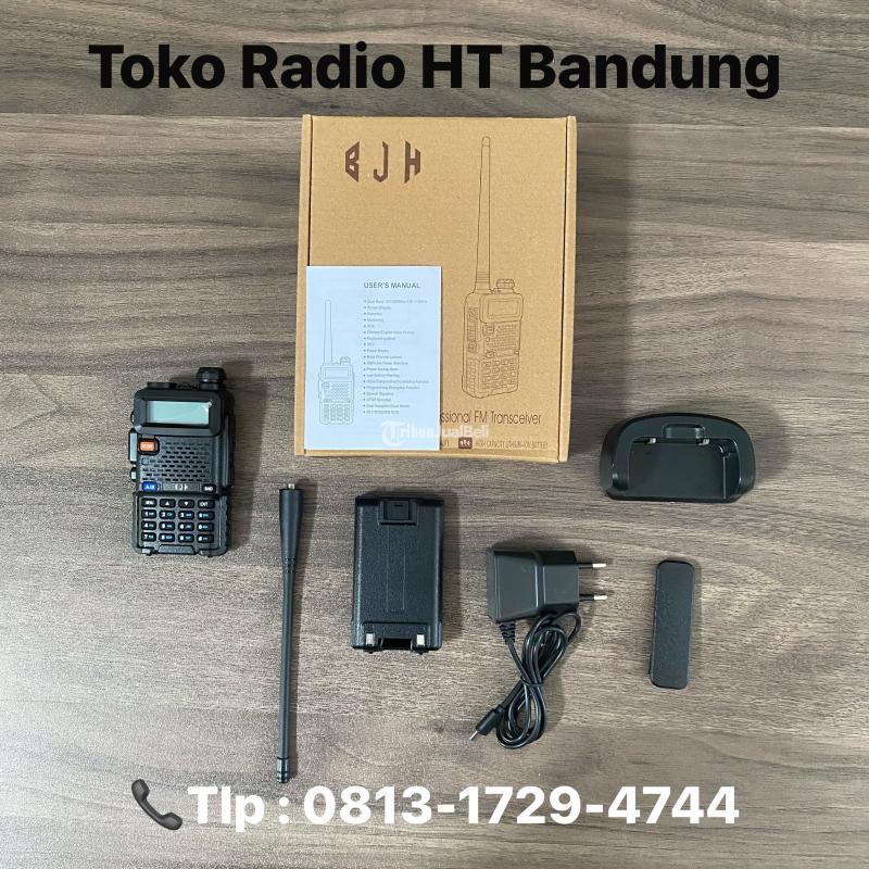 Jual Radio HT BJH BHdiUV5R, Dual Band, Baterai 1200mAh di Bandung ...