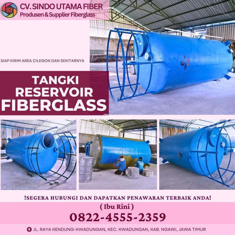 Tangki Air Horizontal Fiberglass di Cilegon - Tribun JualBeli