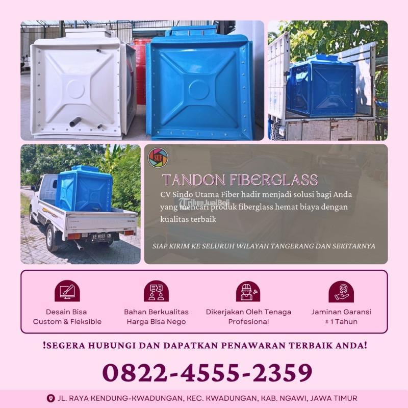 Septic Tank Fiberglass Anti Bocor di Tangerang - Tribun JualBeli