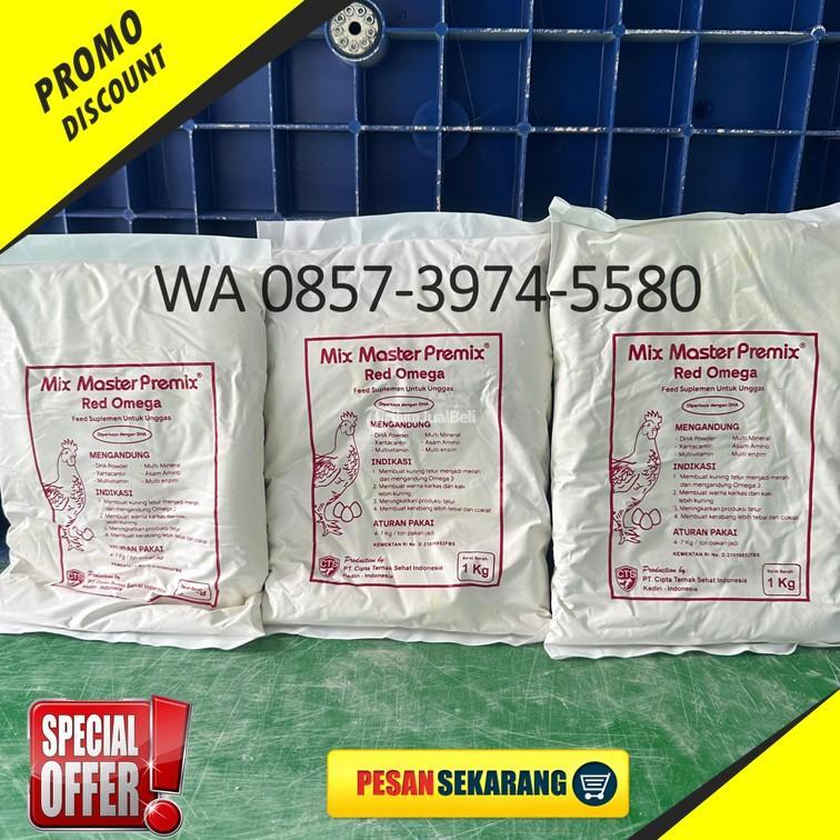 Premix Pakan Ayam Omega Tirtajaya di Kediri - Tribun JualBeli