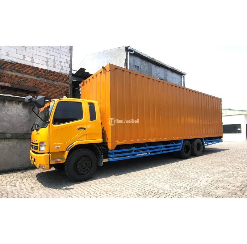 Truk Bekas Mitsubishi Fuso Tronton 6x2 HD Box Besi 2023 di Jakarta ...