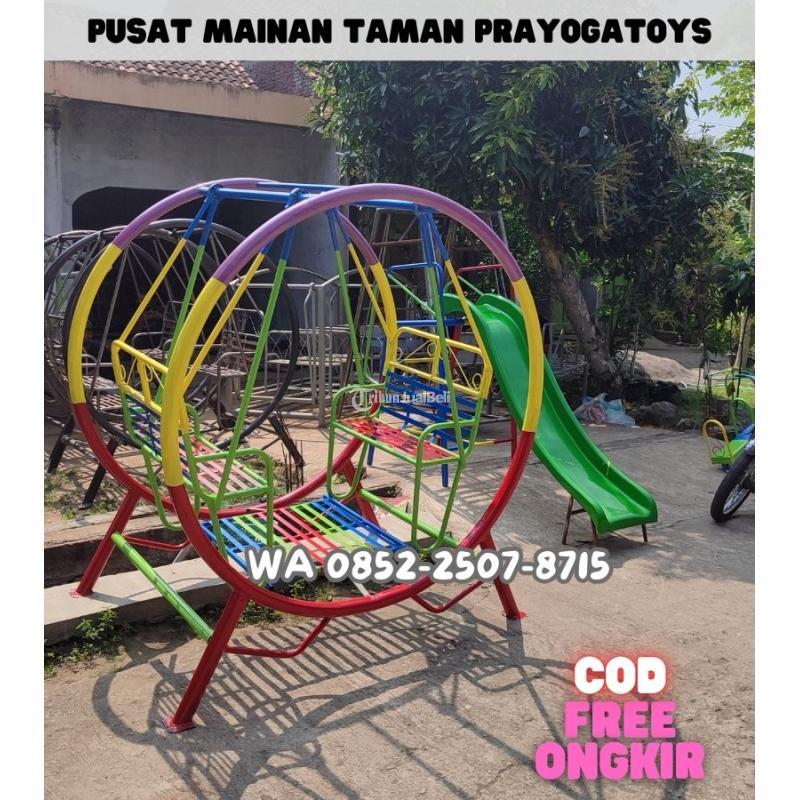 Pabrik Ayunan Besi Bulat dan Mainan Outdoor Tk Cariu di Bogor - Tribun ...