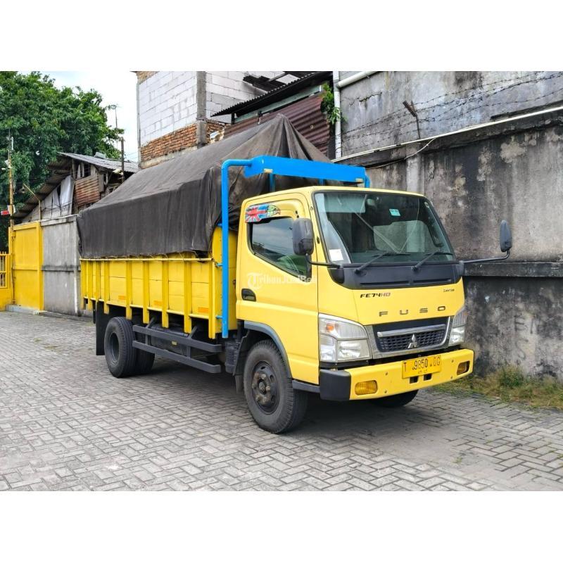 Truk CDD Mitsubishi Coltdiesel Canter Bak Tahun 2022 Bak Kayu Besi Ban ...