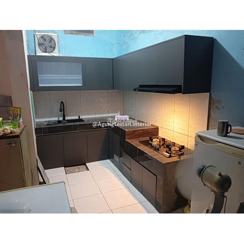 Kitchen Set Aesthetic Custom HPL Mewah di Surabaya - Tribun JualBeli
