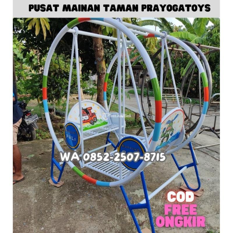 Pusat Ayunan Besi Dan Macam Macam Permainan Playground Sukadana di Ciamis - Tribun JualBeli