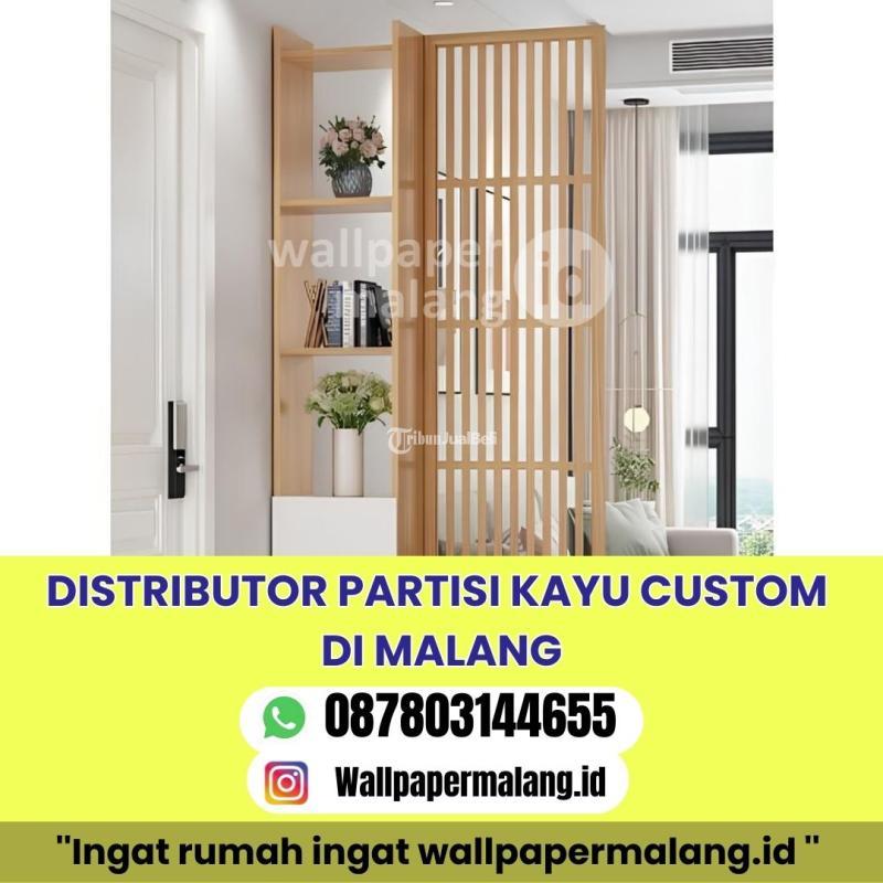 Distributor Partisi Kayu Custom di Malang Kota - Tribun JualBeli
