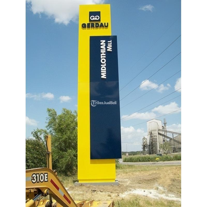 Pylon Sign Akrilik di Banjarnegara - Tribun JualBeli