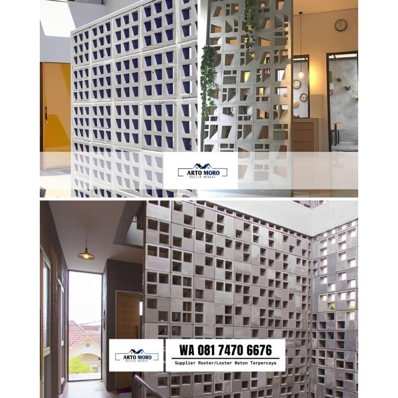Roster Loster Beton Estetik Minimalis di Wadaslintang di Wonosobo ...