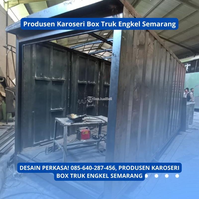 Desain Perkasa, Produsen Karoseri Box Truk Engkel di Semarang - Tribun ...