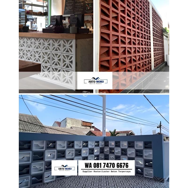 Pusat Roster Beton Kekinian Ukuran 20x20 di Alian di Kebumen - Tribun ...