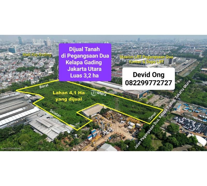 Dijual Tanah Pegangsaan Dua Kelapa Gading Lokasi Strategis di Jakarta ...