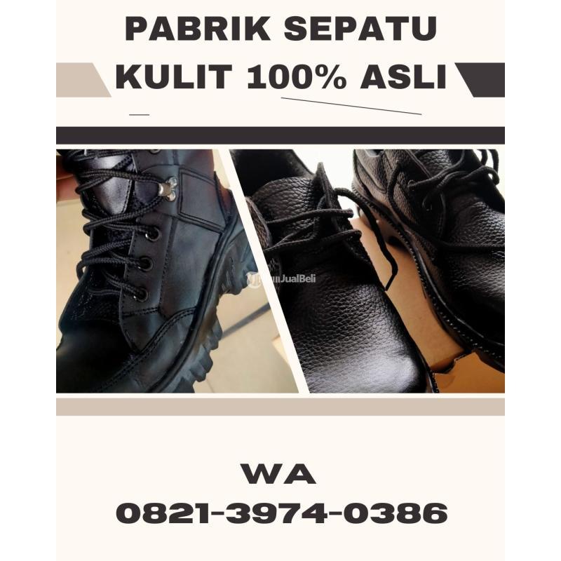 Pabrik Sepatu Kulit Asli di Surabaya - Tribun JualBeli