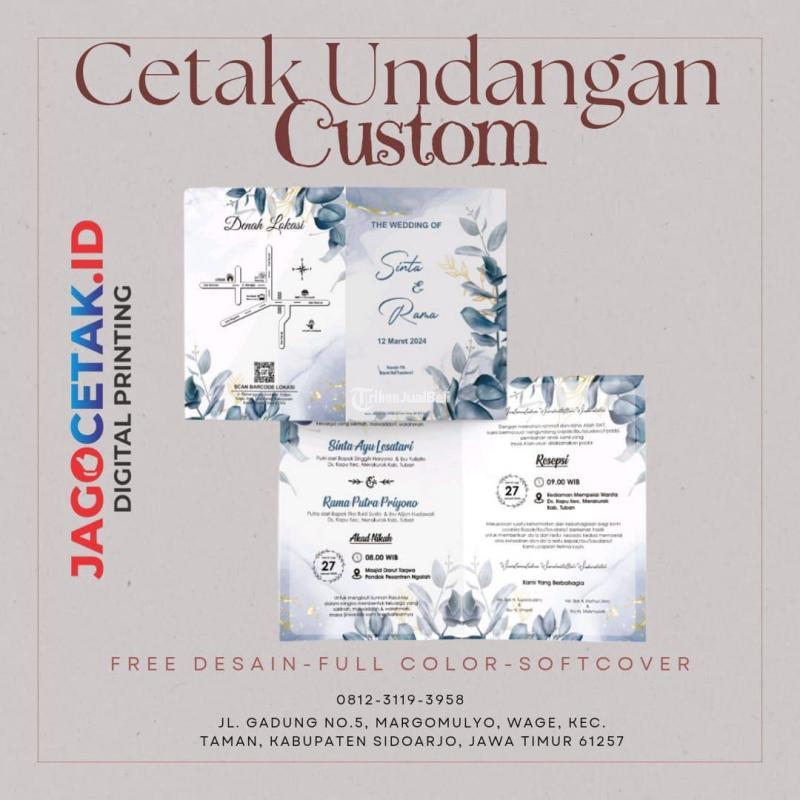 Cetak Undangan Custom di Sidoarjo - Tribun JualBeli