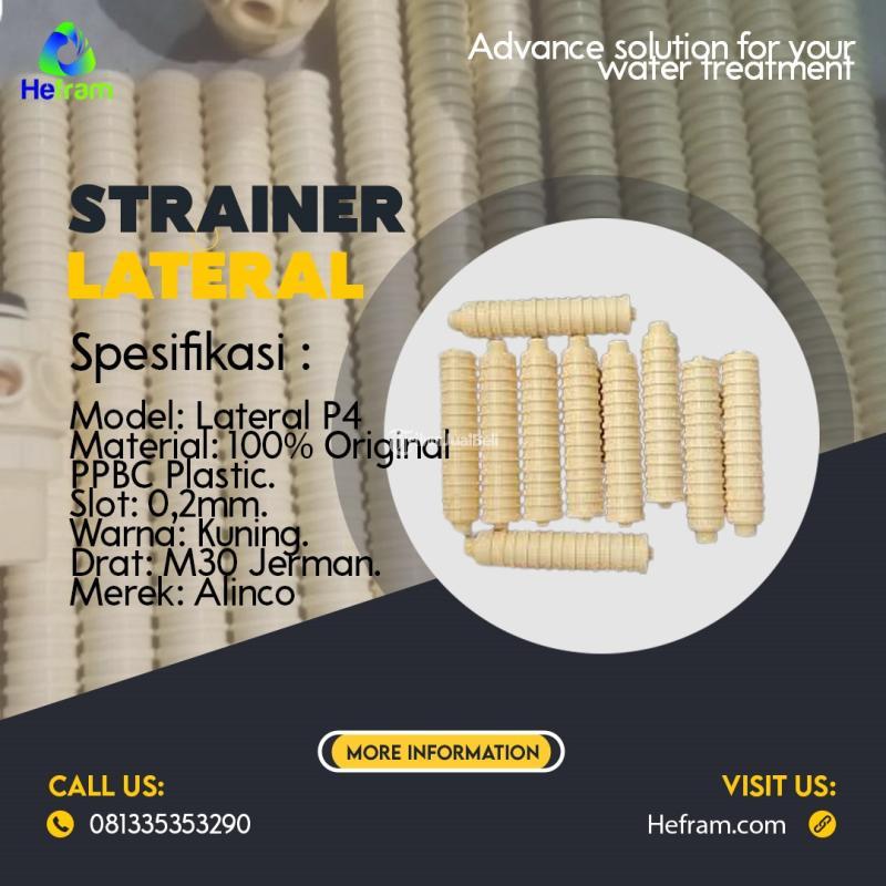 Strainer Nozzle Lateral Design di Bogor - Tribun JualBeli
