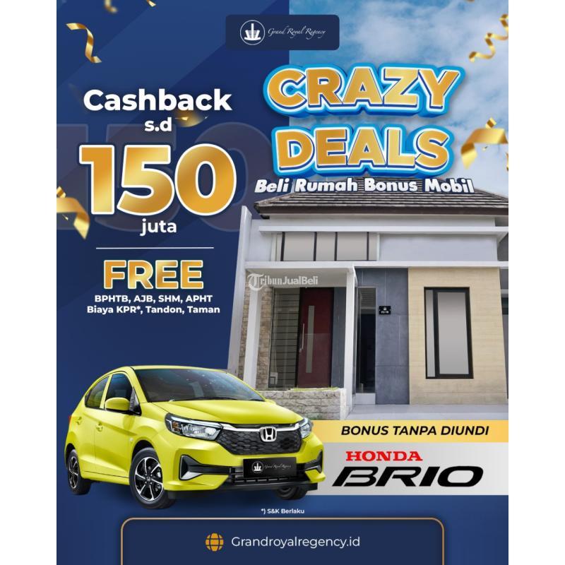 Jual Rumah Mewah Tipe 130 Baru Strategis Di Grand Royal Regency Wage ...