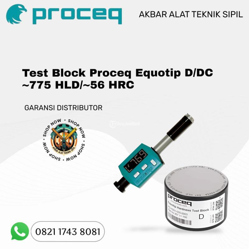 Test Block Proceq Equotip DDC 775 HLD 56 HRC Kalibrasi Pabrik Proceqdi ...