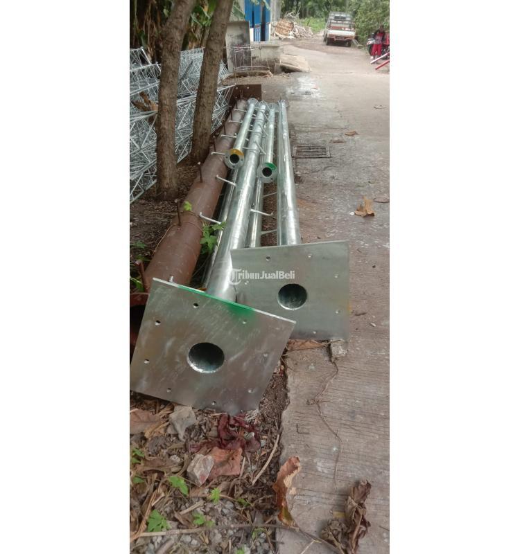 Supplier Tower Monopole, Bisa untuk Tiang PJU, Tiang Server, Tiang CCTV ...