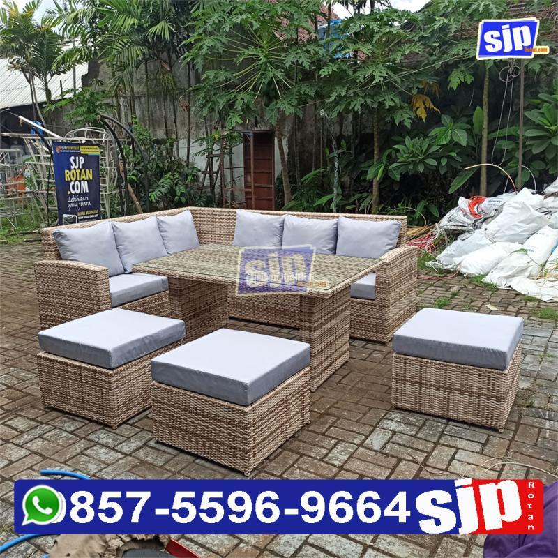 Pabrik Sofa Rotan Sintetis, Sofa Ruang Tamu Rotan di Malang - Tribun ...