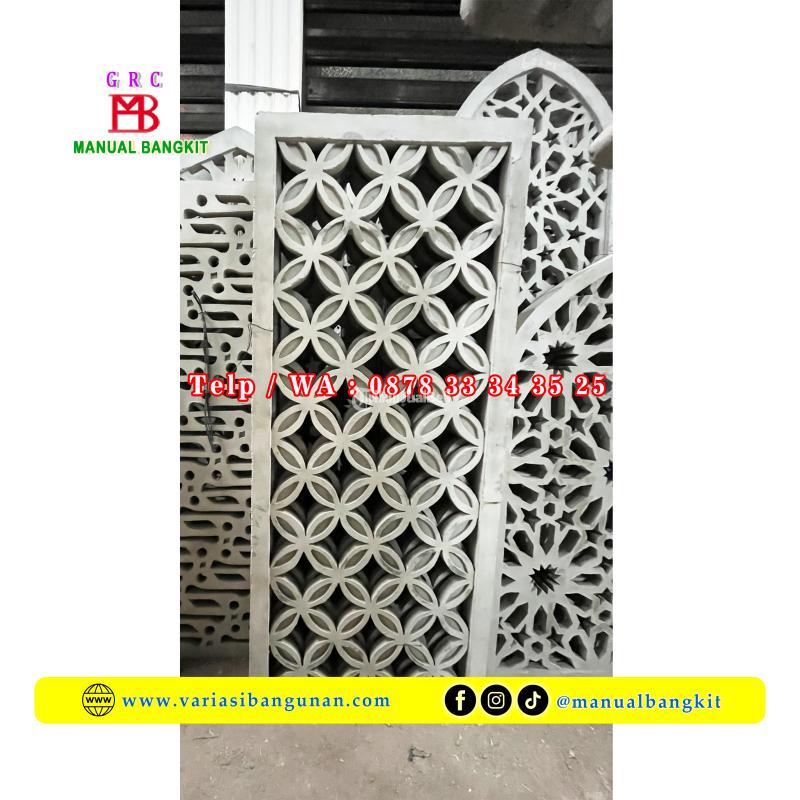 Supplier Krawangan GRC Motif Batik Kawung, Bantul di Yogyakarta ...