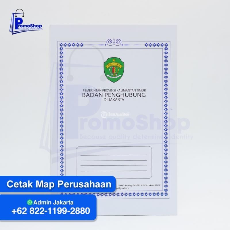 Cetak Map Dokumen Perusahaan Custom Harga Terjangkau Percetakan ...