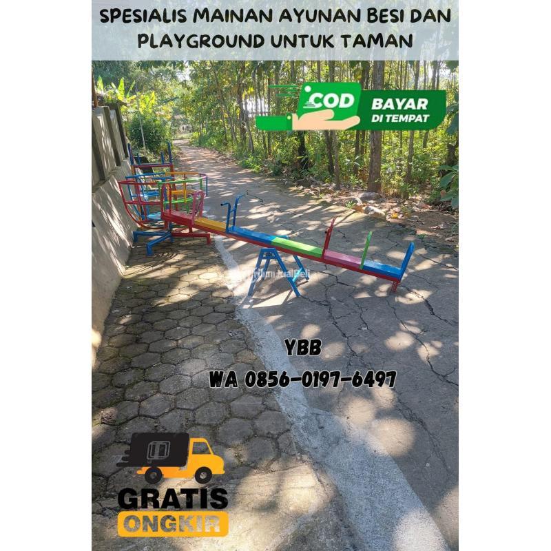 Pusat Mainan Playground Set Ayunan Besi di Klaten - Tribun JualBeli