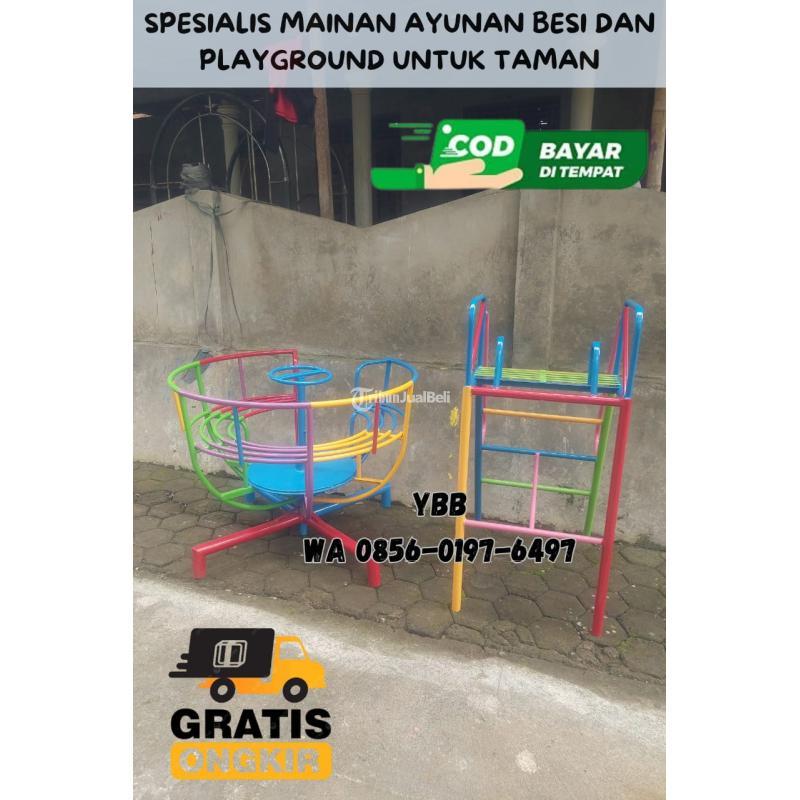 Pusat Mainan Playground Set Ayunan Besi di Klaten - Tribun JualBeli