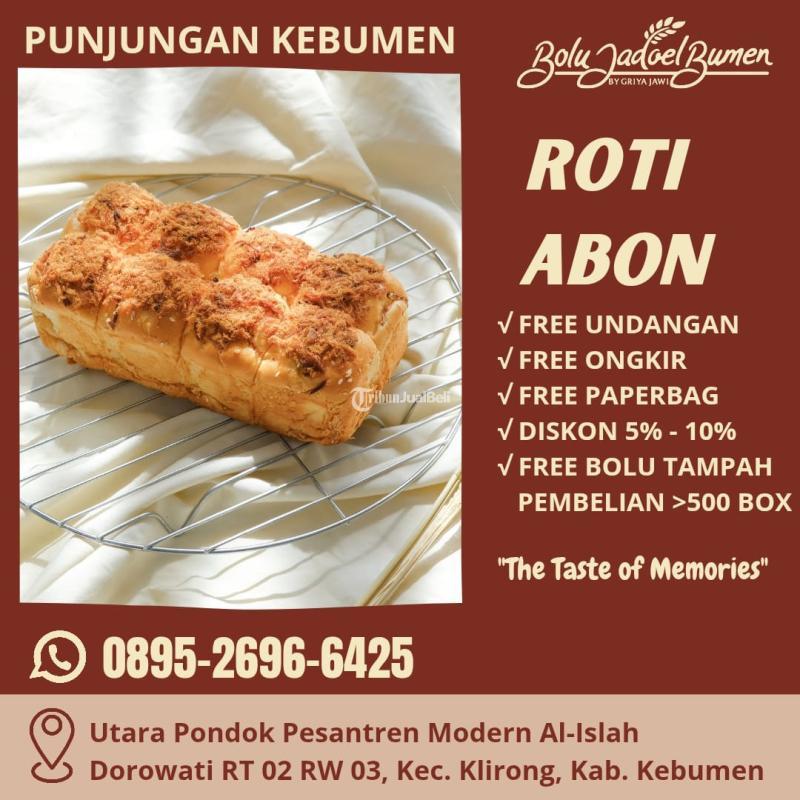 Punjungan Roti Abon Muran dan Enak di Kebumen - Tribun JualBeli
