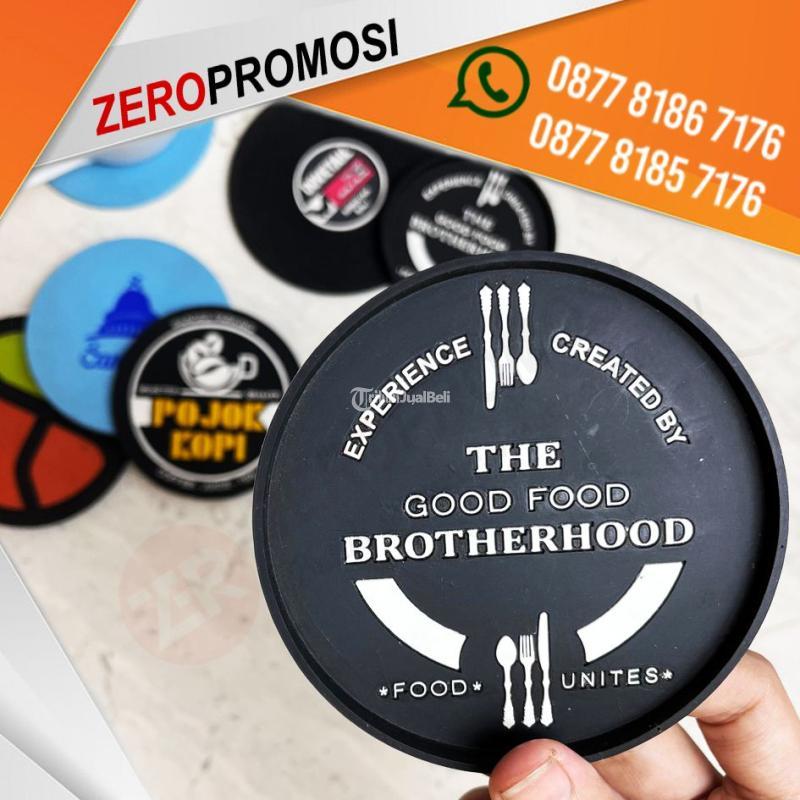 Souvenir Tatakan Gelas Karet Custom Coaster Rubber di Tangerang Kota ...