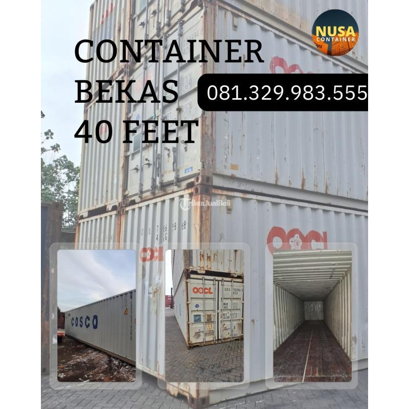 Container Bekas 40 Feet Harga Murah di Surabaya - Tribun JualBeli
