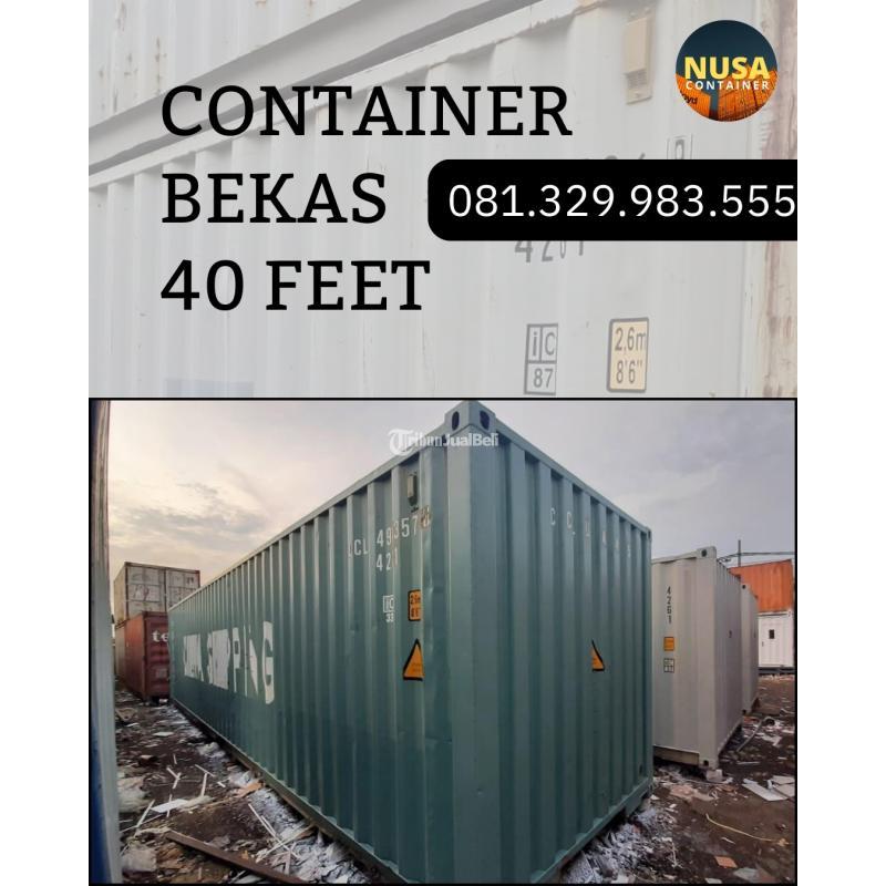 Container Bekas 40 Feet Harga Murah di Surabaya - Tribun JualBeli