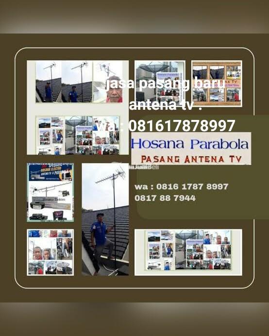 Jasa Antena TV Free Instalasi dan Pemasangan di Depok - Tribun JualBeli