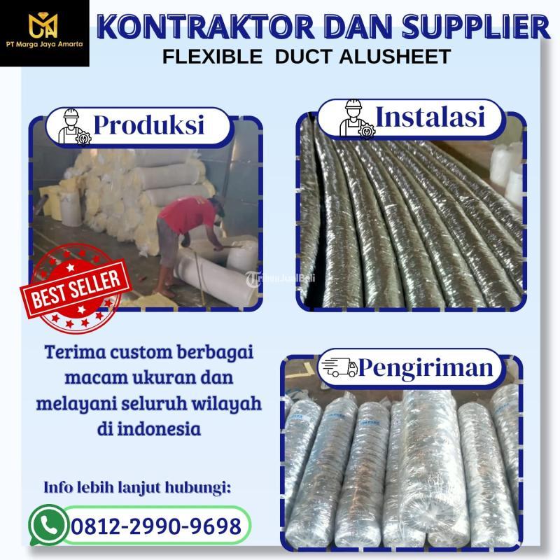 Flexible Duct Alusheet Ringan, Fleksibel, dan Tahan Korosi di Bekasi ...