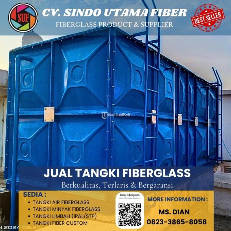 Tangki Air Fiberglass FRP 2000 Liter, Tangki Panel FRP di Purworejo ...
